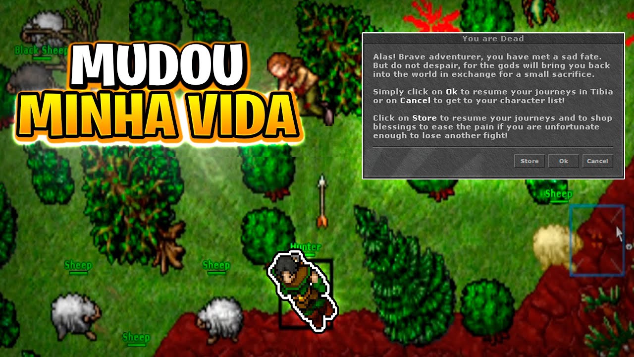 Esse monstro do TIBIA me deu um emprego - YouTube