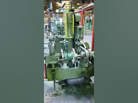 #28C-400 Bekaert Mfr. Type MM Motto Barbed Wire Machines - YouTube