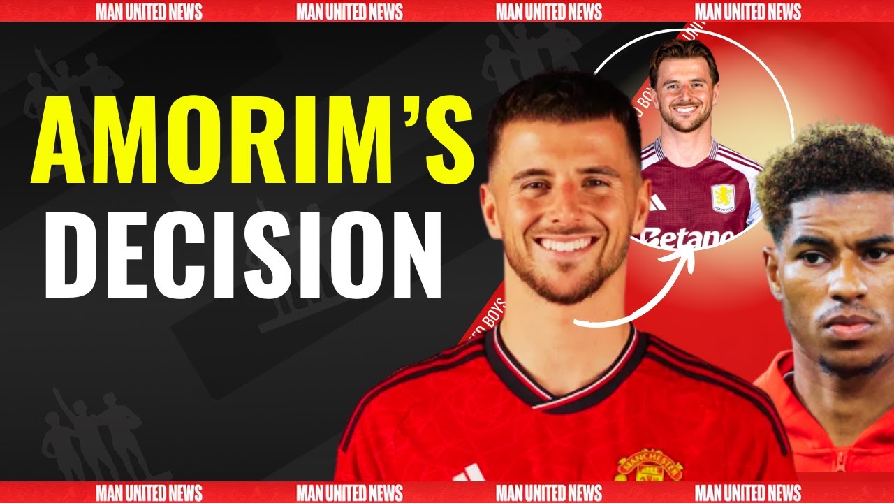 MASON MOUNT TO VILLA? RASHFORD TO BARCELONA? HOJLUND STAY! MAN UNITED ...