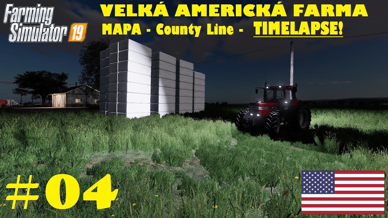 BALENÍ BALÍKŮ A POSTŘIK - Velká Americká farma I Farming Simulator 19 ...