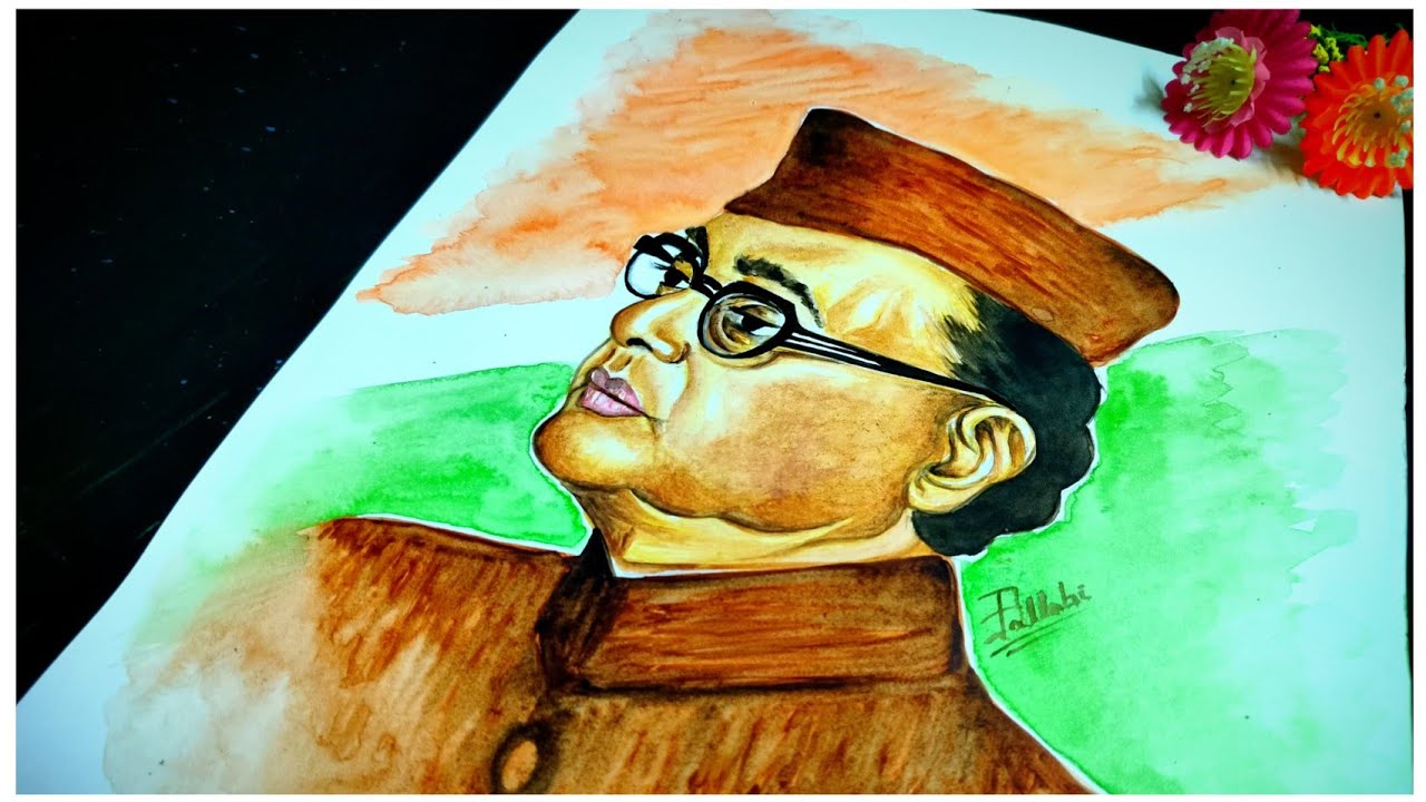 Netaji Subhash Chandra Bose Drawing#netaji#drawing#youtube# ...