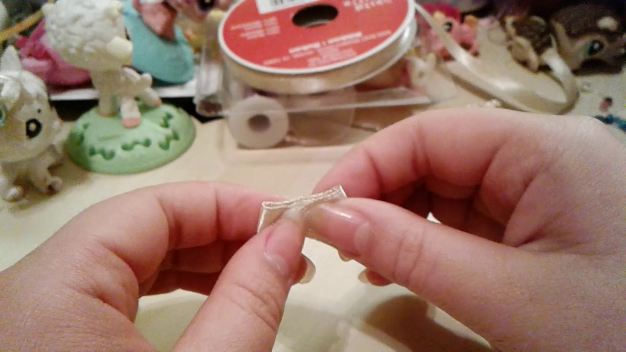 Diy #1 how to make a lps bow - YouTube