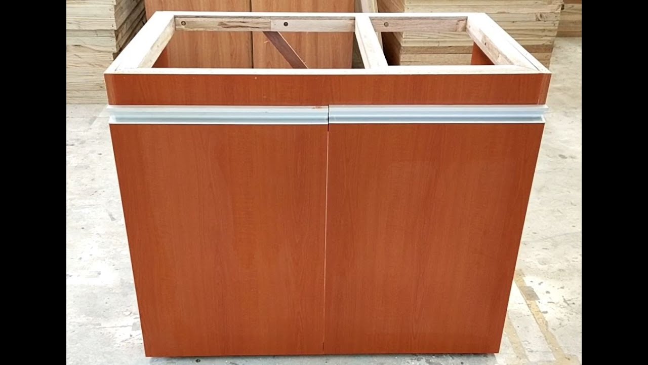 How to assemble Undercounter Cabinet - YouTube