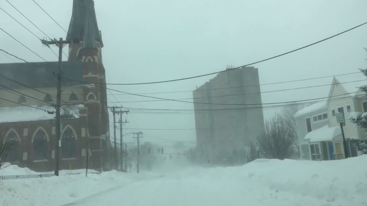Portland Maine Blizzard - YouTube