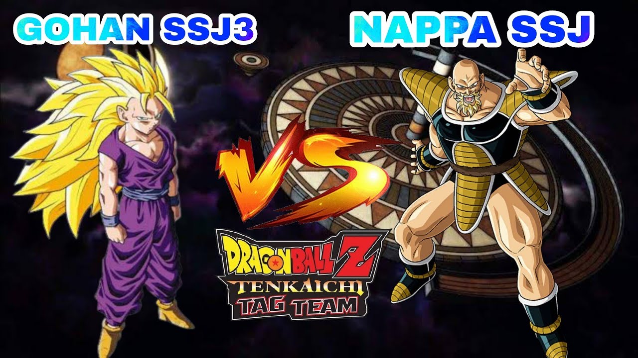 GOHAN SSJ3 VS NAPPA SSJ - 1X1 - SUPER DRAGON BALL HEROES GALAGTIC ...