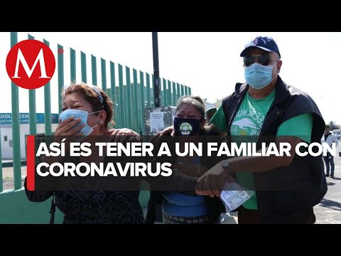 Este es el calvario que viven familiares de pacientes con covid-19