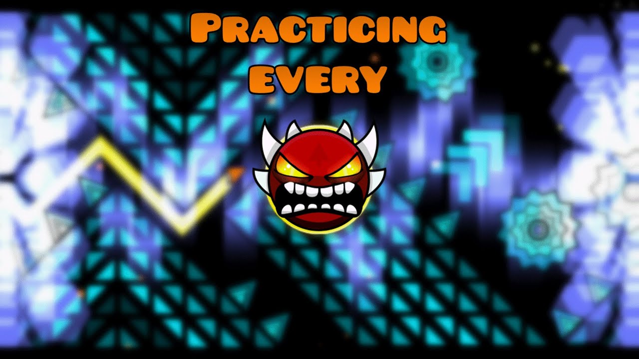 Practicing every Extreme Demon in the game #8 | Level req: off ...