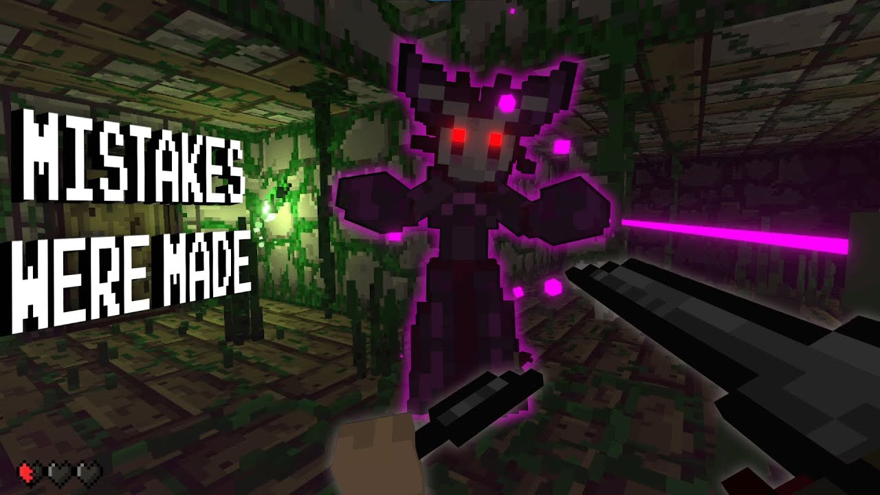 Minecraft, If it was a Horror Game - Ancient Dungeon VR - YouTube