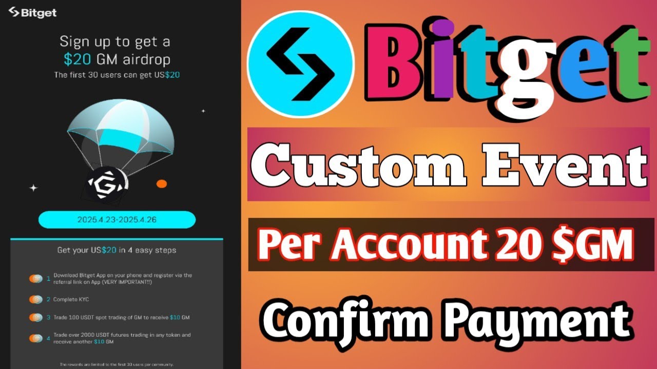 𝗕𝗶𝘁𝗴𝗲𝘁 𝗖𝘂𝘀𝘁𝗼𝗺 𝗘𝘃𝗲𝗻𝘁 𝗣𝗲𝗿 𝗔𝗰𝗰𝗼𝘂𝗻𝘁 20$ 𝗥𝗲𝘄𝗮𝗿𝗱𝘀 💖 𝗙𝗖𝗙𝗦 𝗟𝗶𝗺𝗶𝘁𝗲𝗱 🚀 𝗝𝗼𝗶𝗻 𝗙𝗶𝗿𝘀𝘁 ...