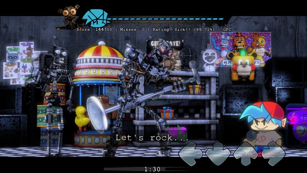 FNF - Vs Five Nights at Freddy's 3 - Endo Revengo (by Penove) - [FC/4k ...