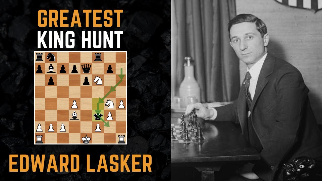 The GREATEST King Hunt in Chess History | Edward Lasker vs George Alan ...