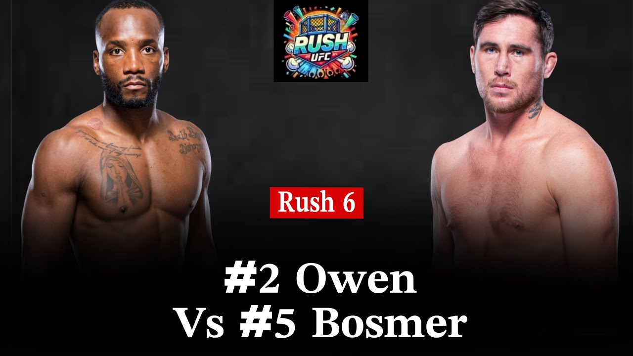 RUSH MMA 6: BOSMER VS OWEN - YouTube