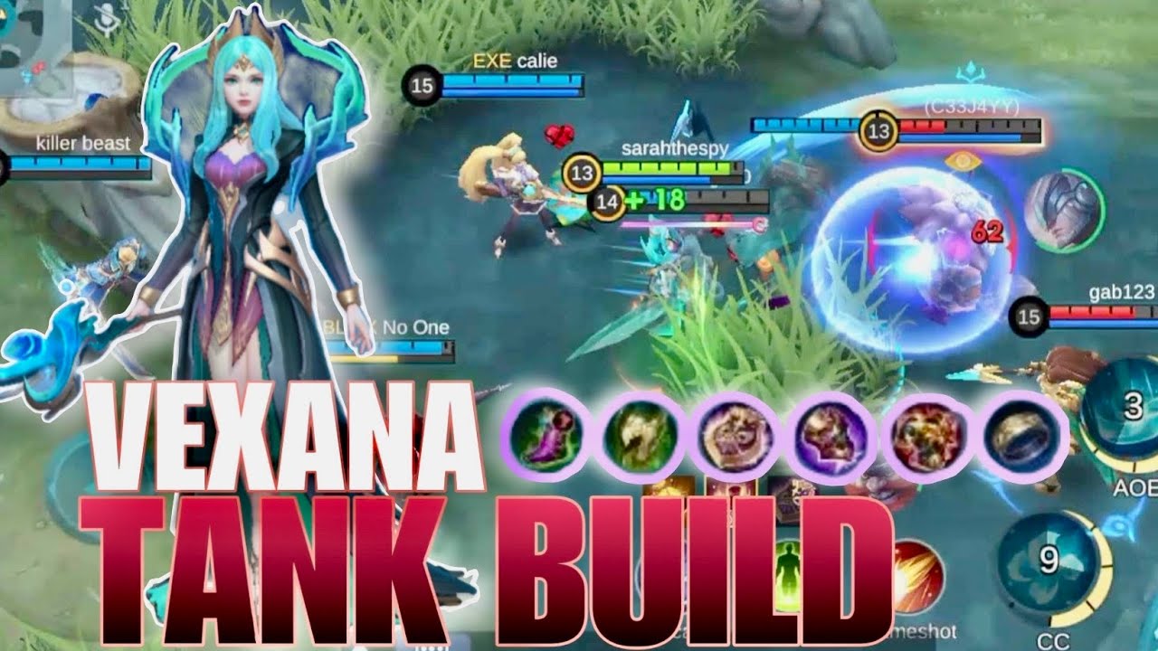 Pinagtank ko si Eli sa RG gamit Vexana! | Sarah Gaming | Mobile Legends ...