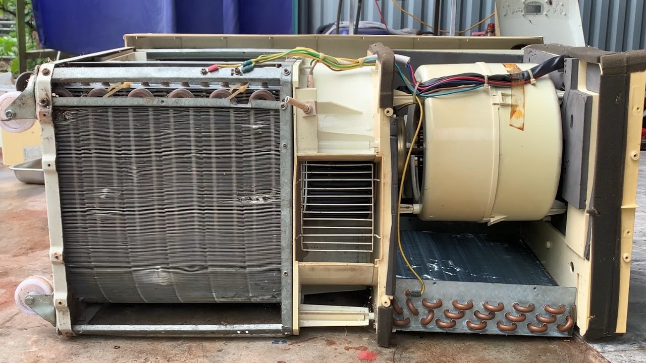 Restore Obsolete Fujiaire Old Air Conditioner // I Restored It Like New ...