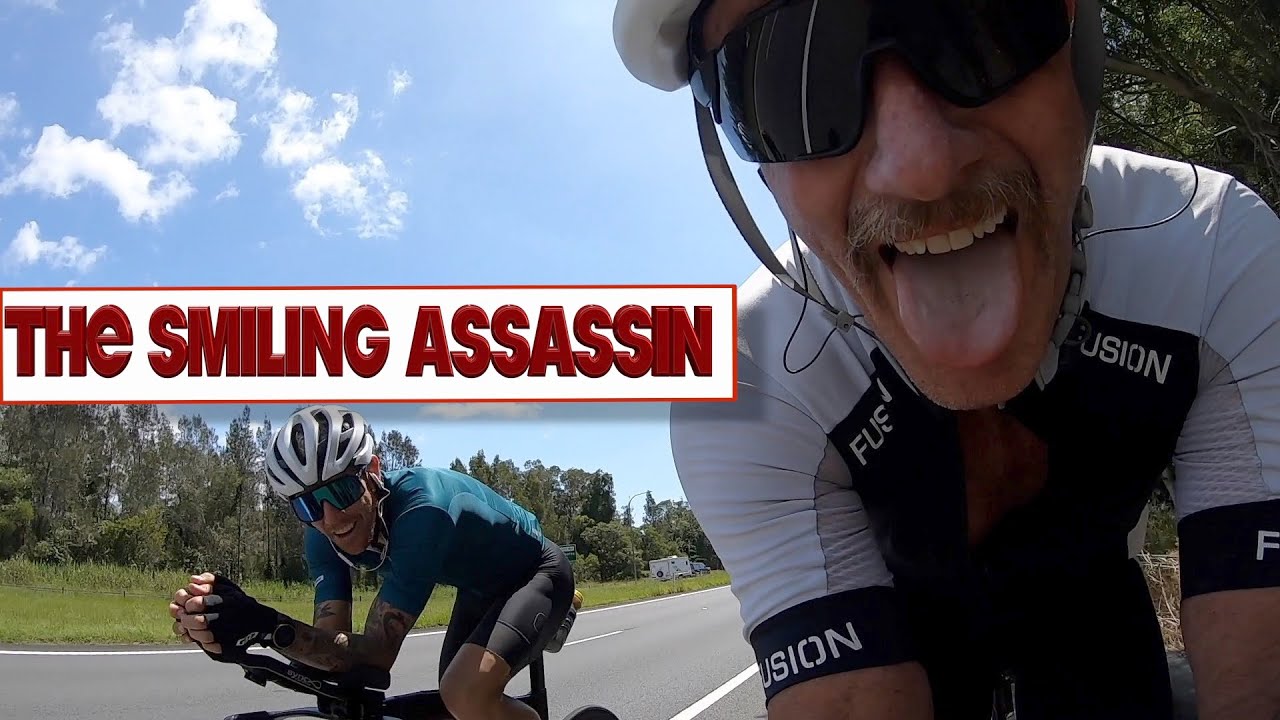 TIM VAN BERKEL the smiling assassin Port Mac Ironman training day - YouTube