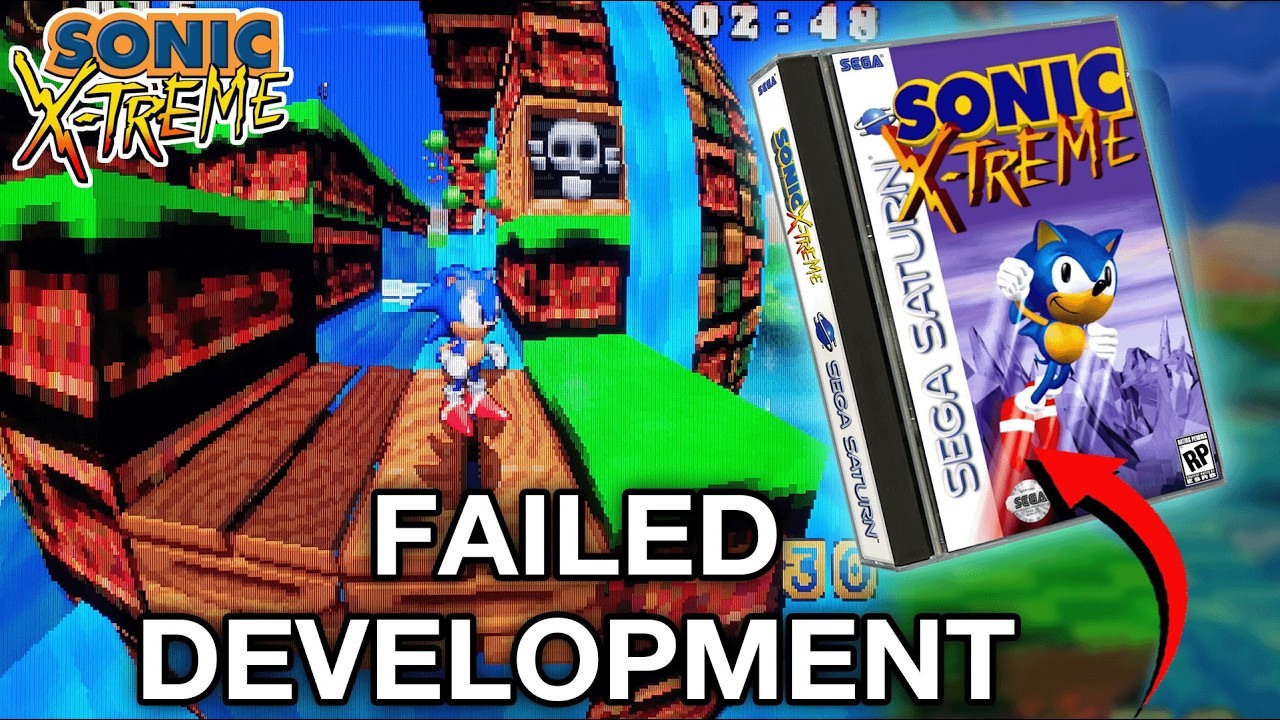 The Disastrous History of Sonic Xtreme | Gaming History - YouTube