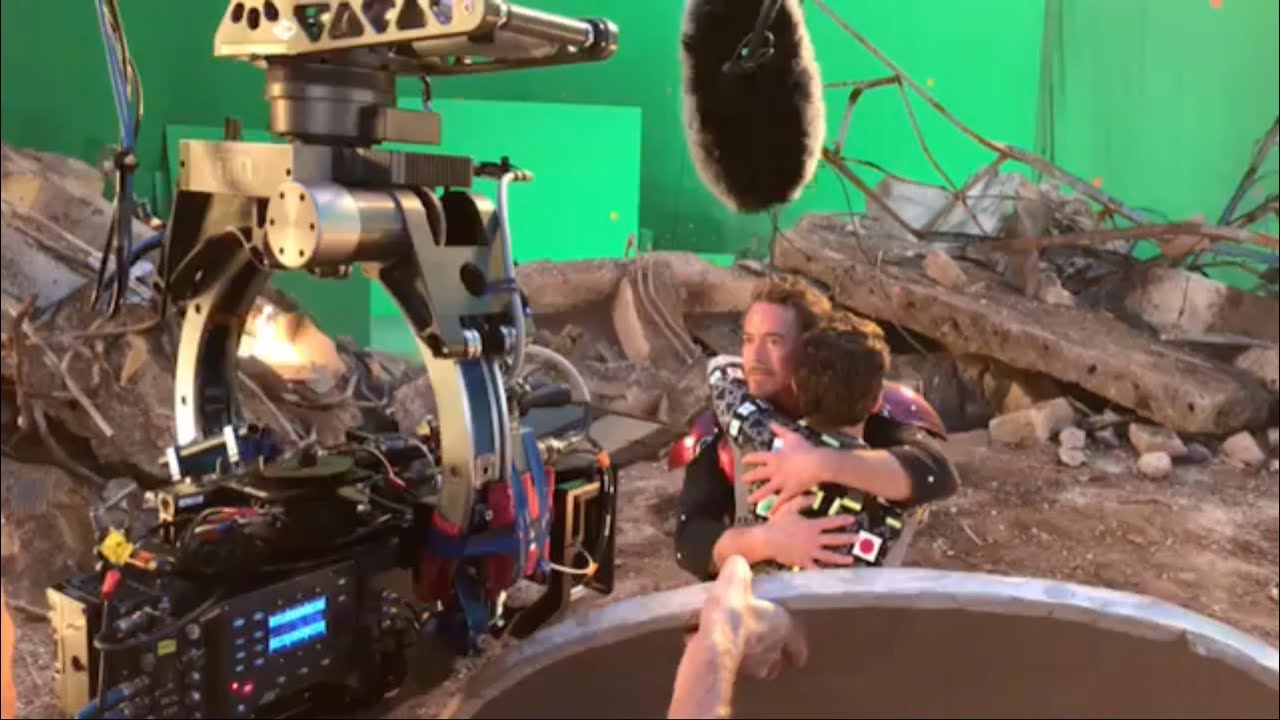 Peter Parker and Tony Stark Reunited - "Avengers: Endgame" Behind the ...