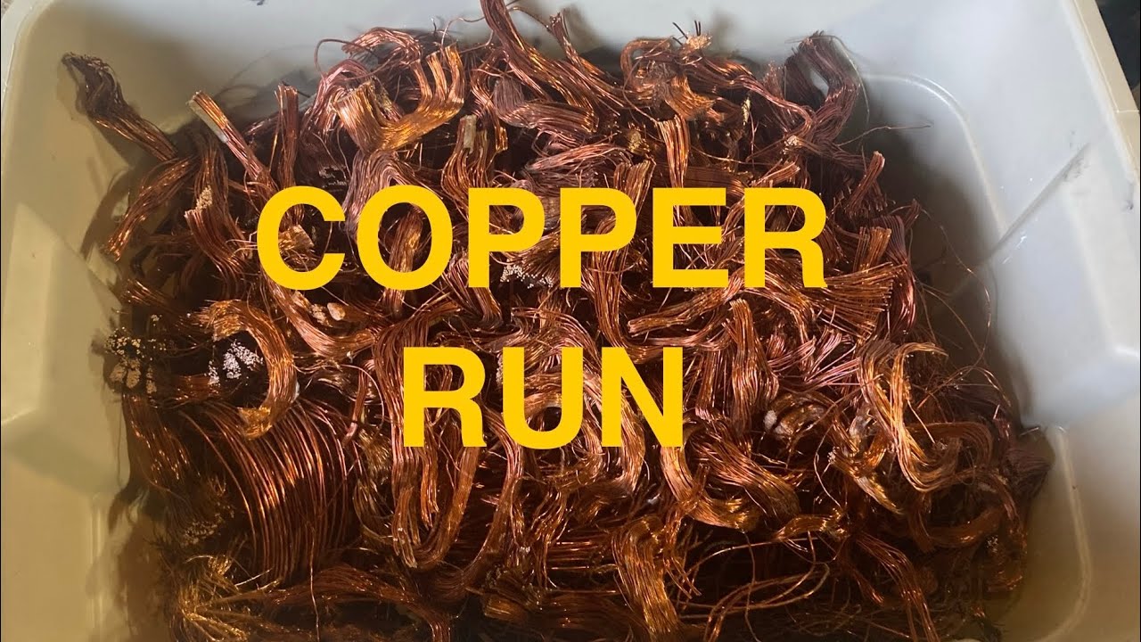Copper run #copper - YouTube