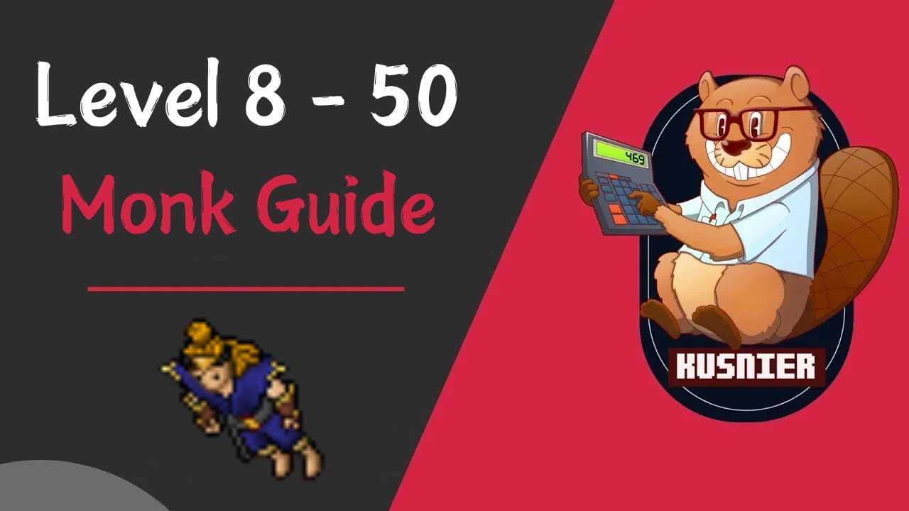 Monk Guide | Level 8 - 50 | Tibia - YouTube