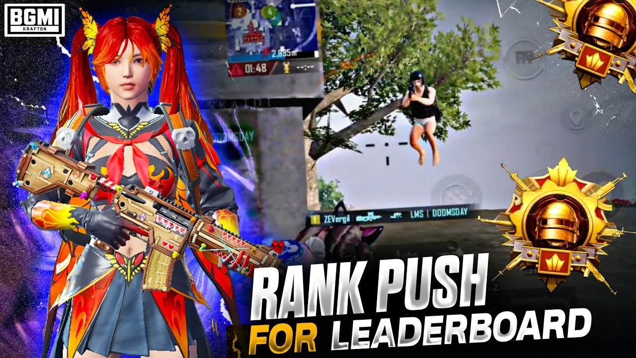 RANK PUSH🥵in REALME GT 6T CONQUER LOBBY 👊 - YouTube