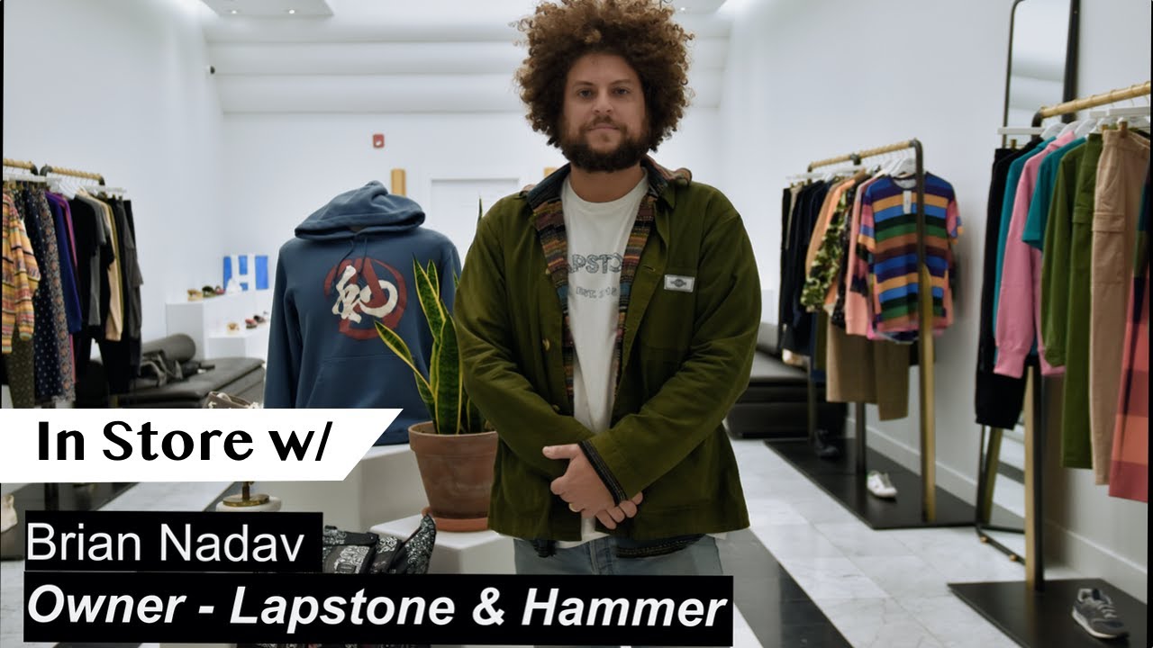 In Store w/ Brian Nadav of Lapstone & Hammer Interview - YouTube