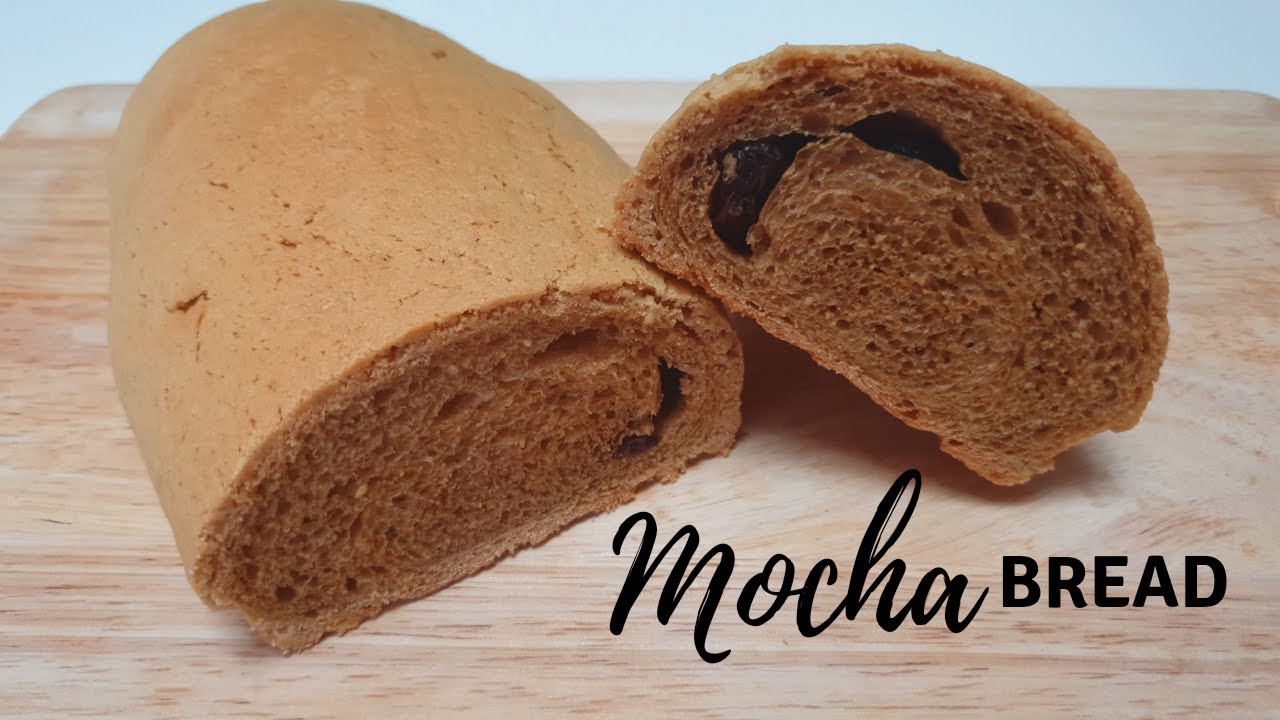 MOCHA BREAD | COFFEE RAISIN BREAD | Pinoy juicy bites - YouTube