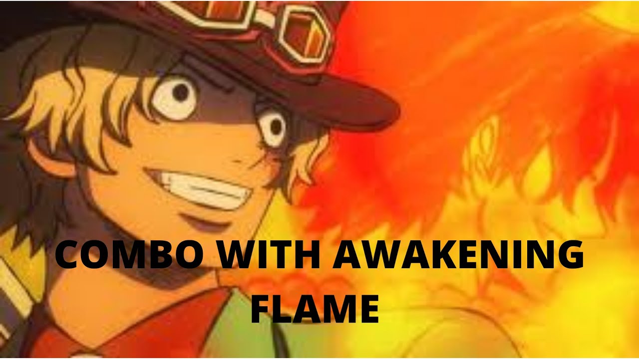 Blox Fruits| Combos with Awakening Flame - YouTube