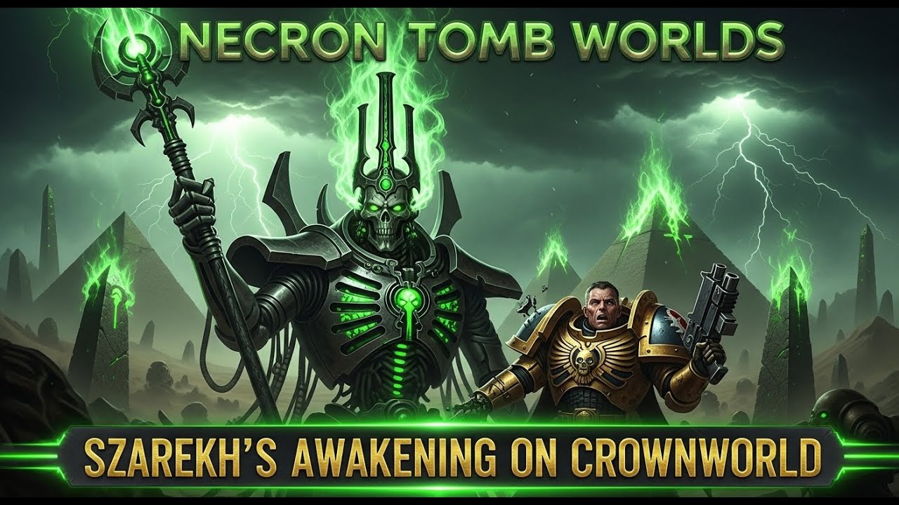Necron Tomb Worlds: Szarekh’s Awakening on Crownworld - Forgotten ...