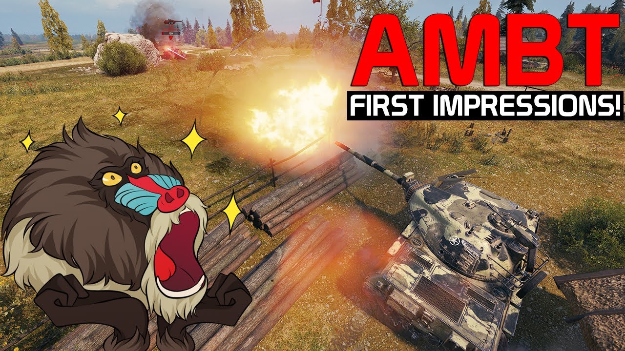 AMBT! Under the Hammer! First Impressions! | World of Tanks - YouTube