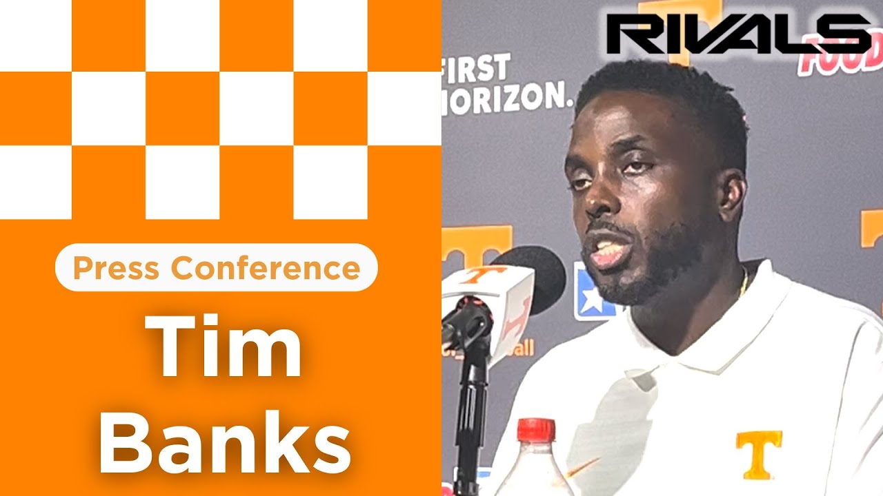 Tennessee defensive coordinator Tim Banks previews fall camp - YouTube