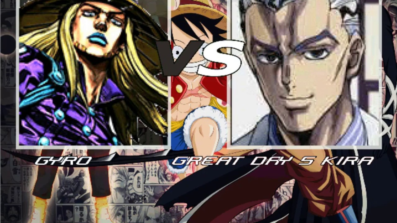 MUGEN JUS: Gyro vs Great Day's Kira - YouTube