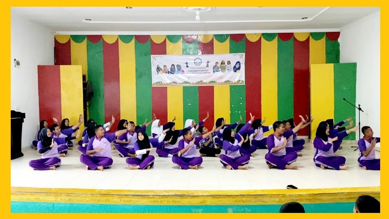 Latihan Dzikir Barat [Dzikir Melayu SMP 9 Batam] - YouTube