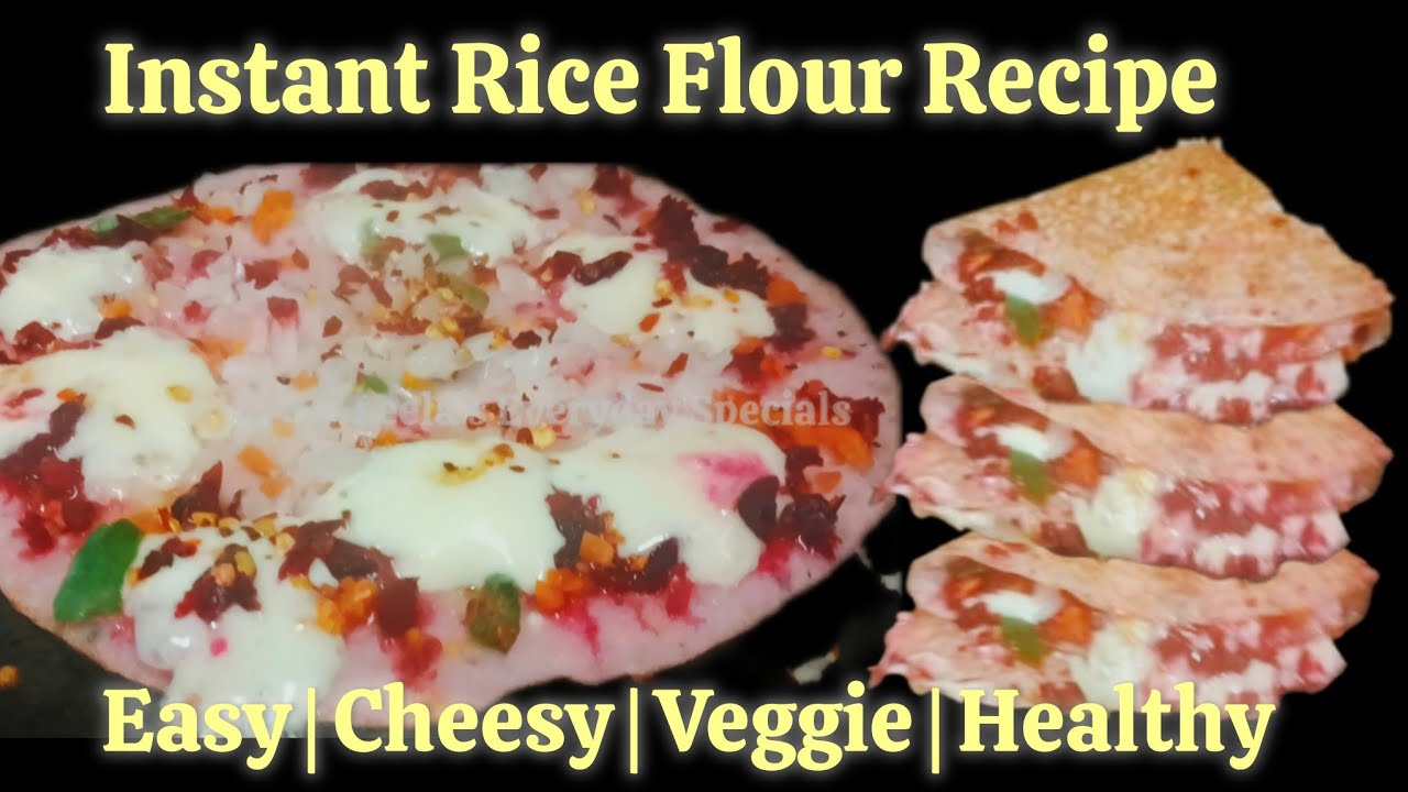 Instant Rice flour - Potato breakfast/dinner in no time | Healthy and ...