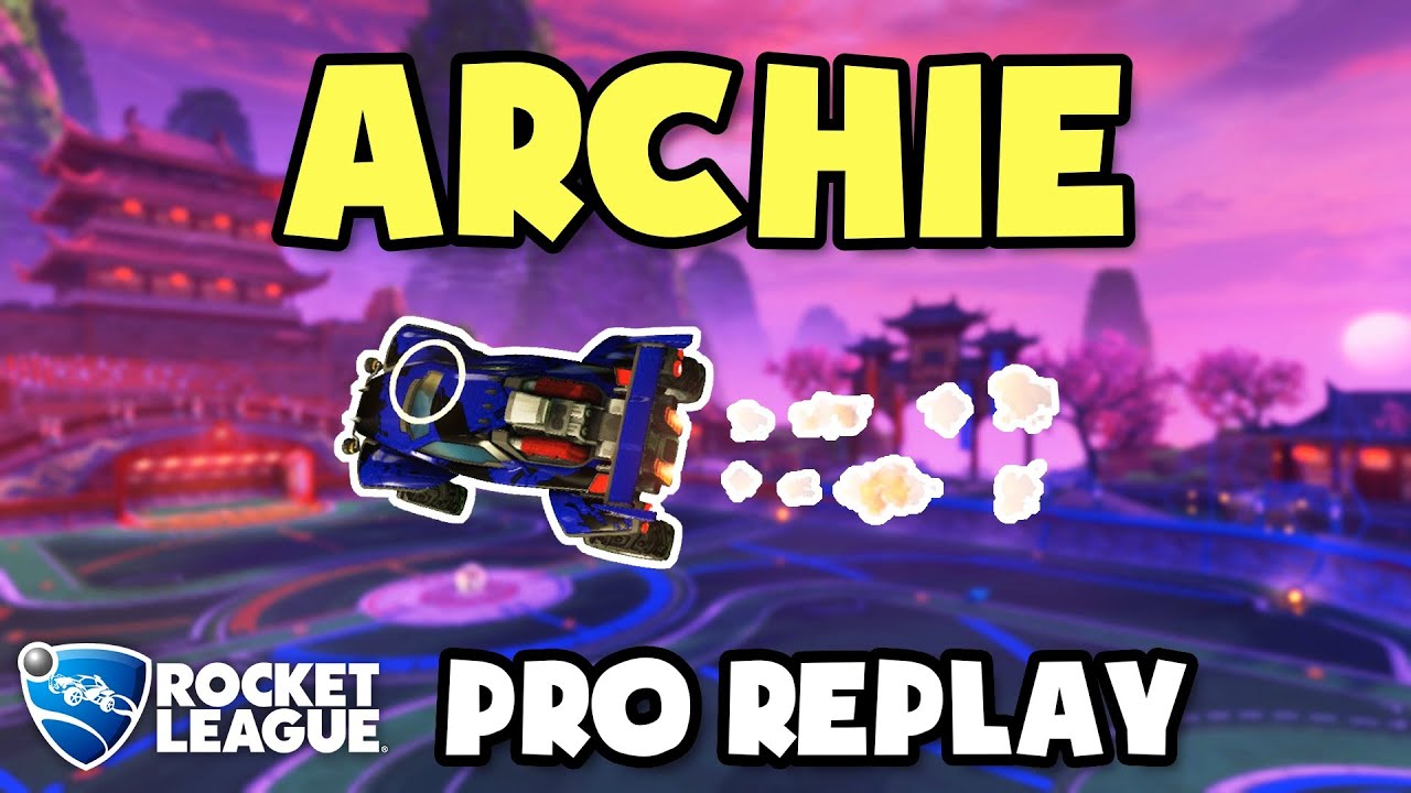 archie Pro Ranked 2v2 POV #75 - Rocket League Replays - YouTube