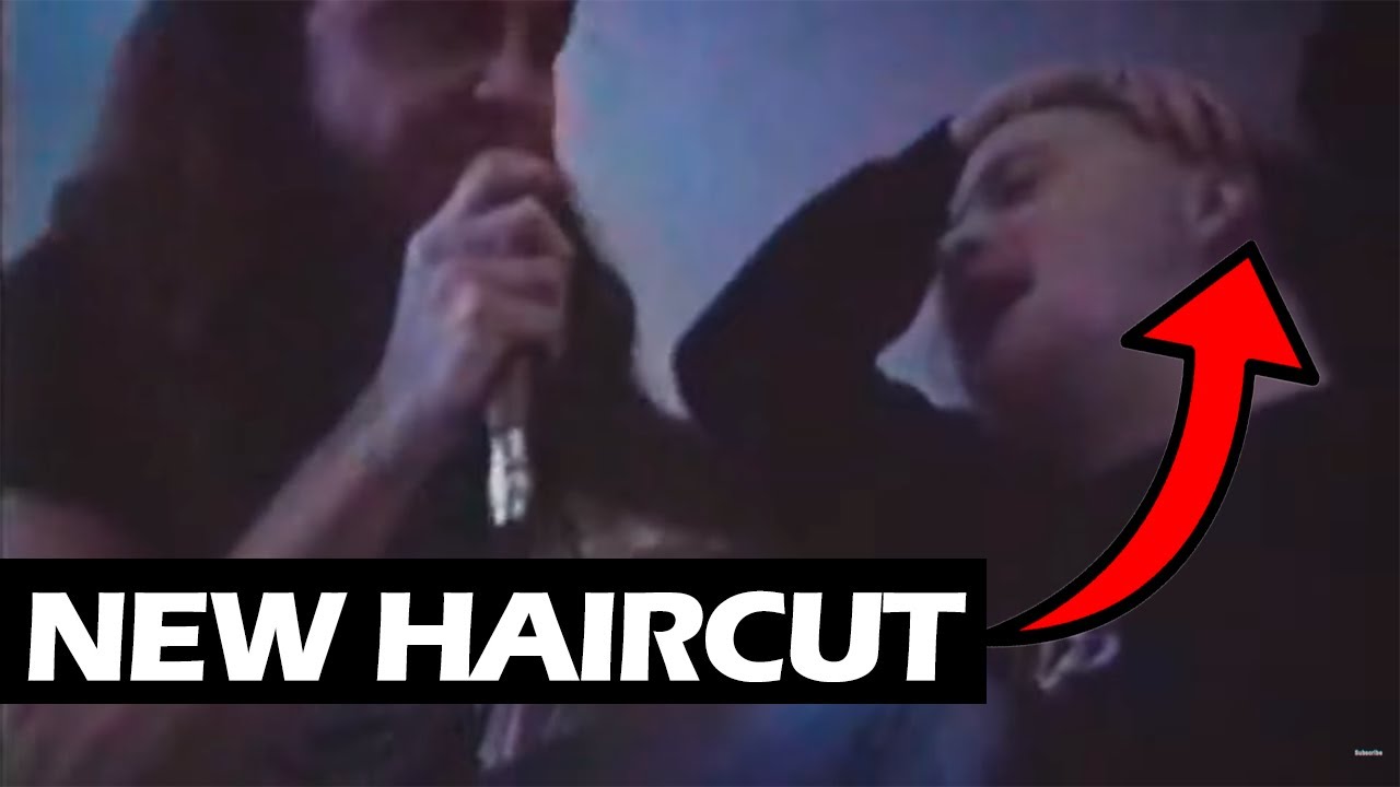 LARS ULRICH REVEALING JASON NEWSTED'S NEW HAIRCUT LIVE (RARE) # ...