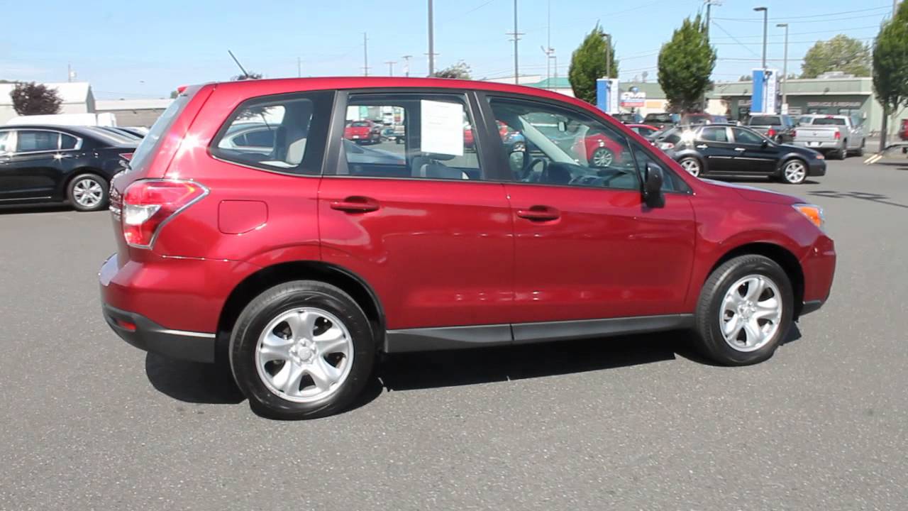 2014 Subaru Forester, Venetian Red Pearl - STOCK# B3078A - Walk around ...