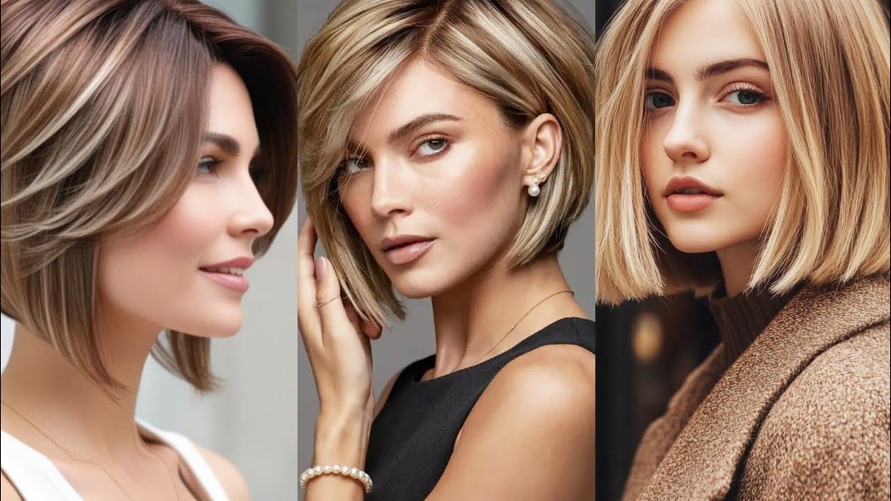 40 SHORT BOB HAIRCUTS & HAIRSTYLES FOR WOMEN IN 2025 - YouTube