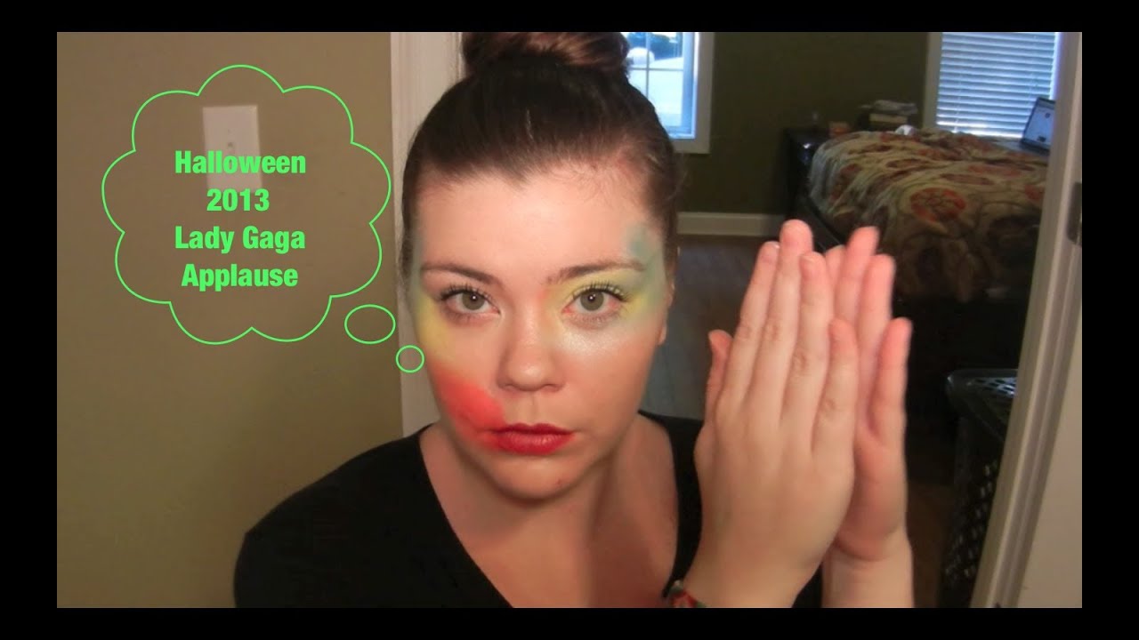 Lady Gaga Applause Makeup - YouTube