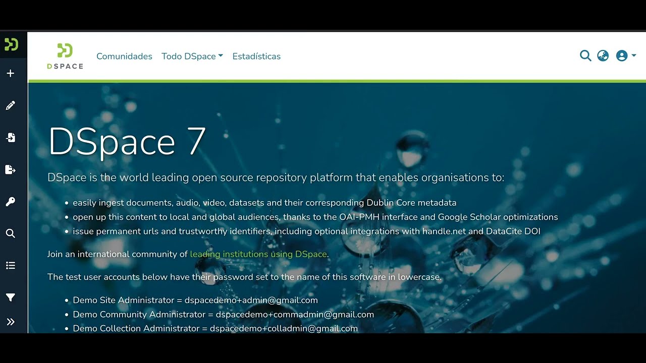 DSpace 7 Mini tutorial. Módulo2_d-3 Mover ítem a otra colección - YouTube
