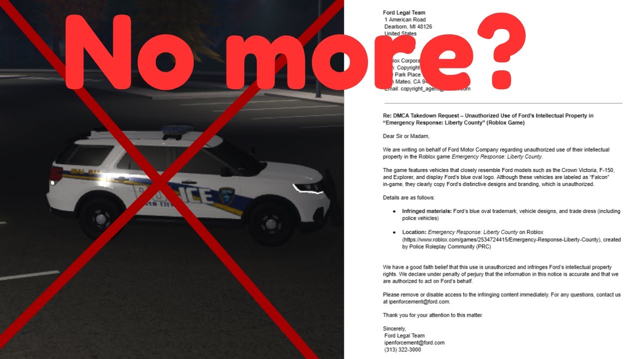 What Happened to Ford in Roblox PRC? - YouTube