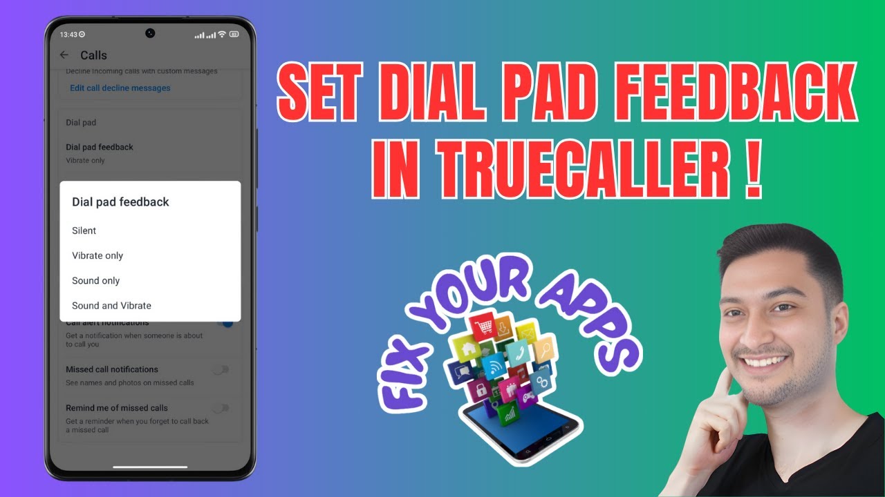 How to Set Dial Pad Feedback in the Truecaller App - YouTube