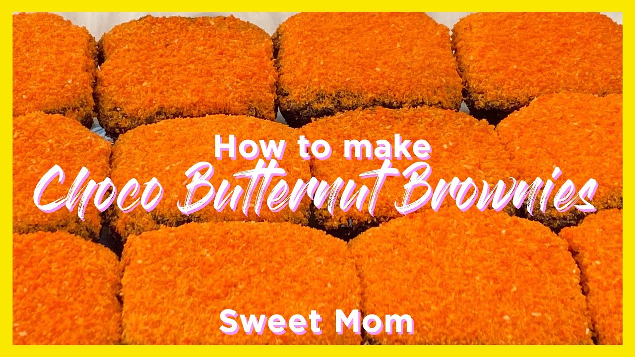 How to make Choco Butternut Brownies - YouTube