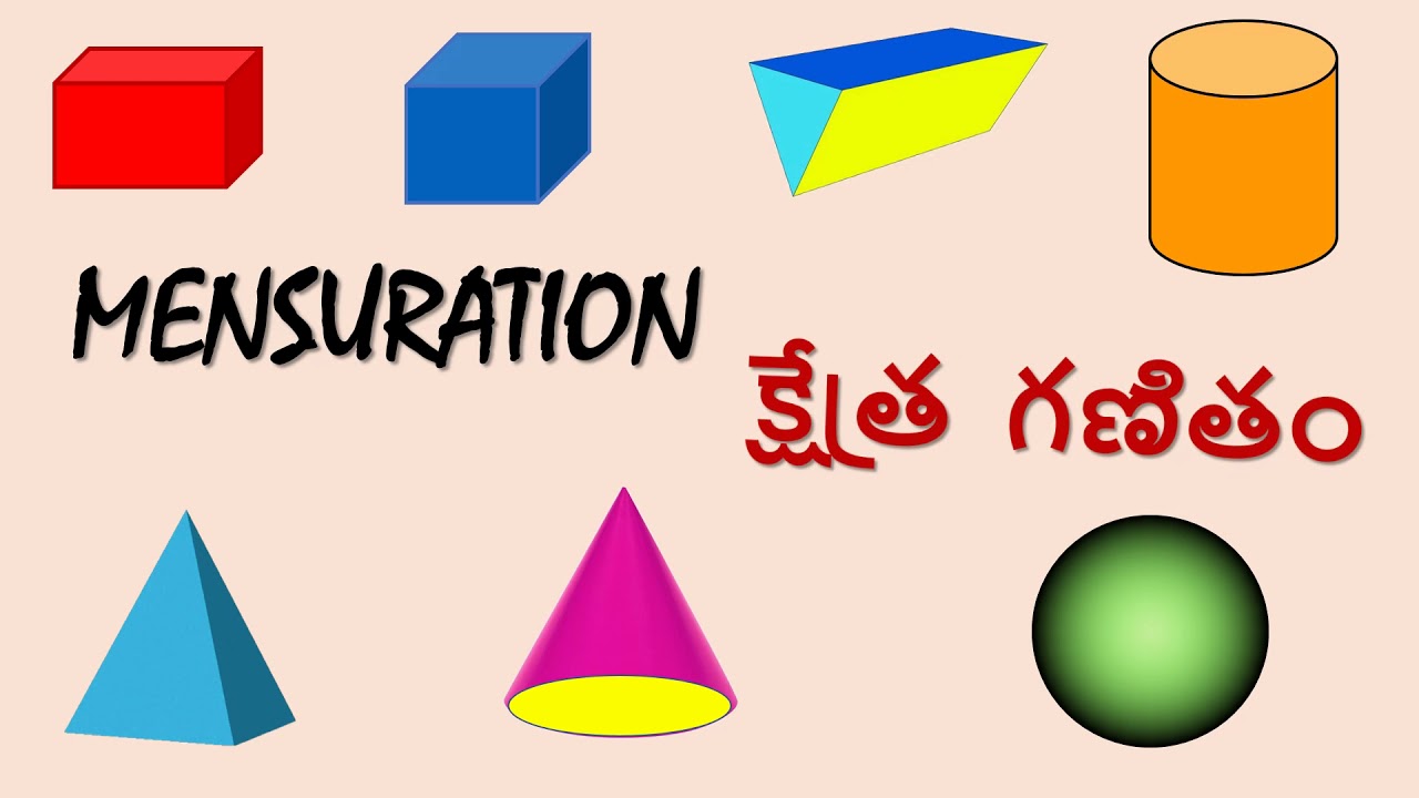 3D Shapes Formulas YouTube 3D Shapes Formulas YouTube