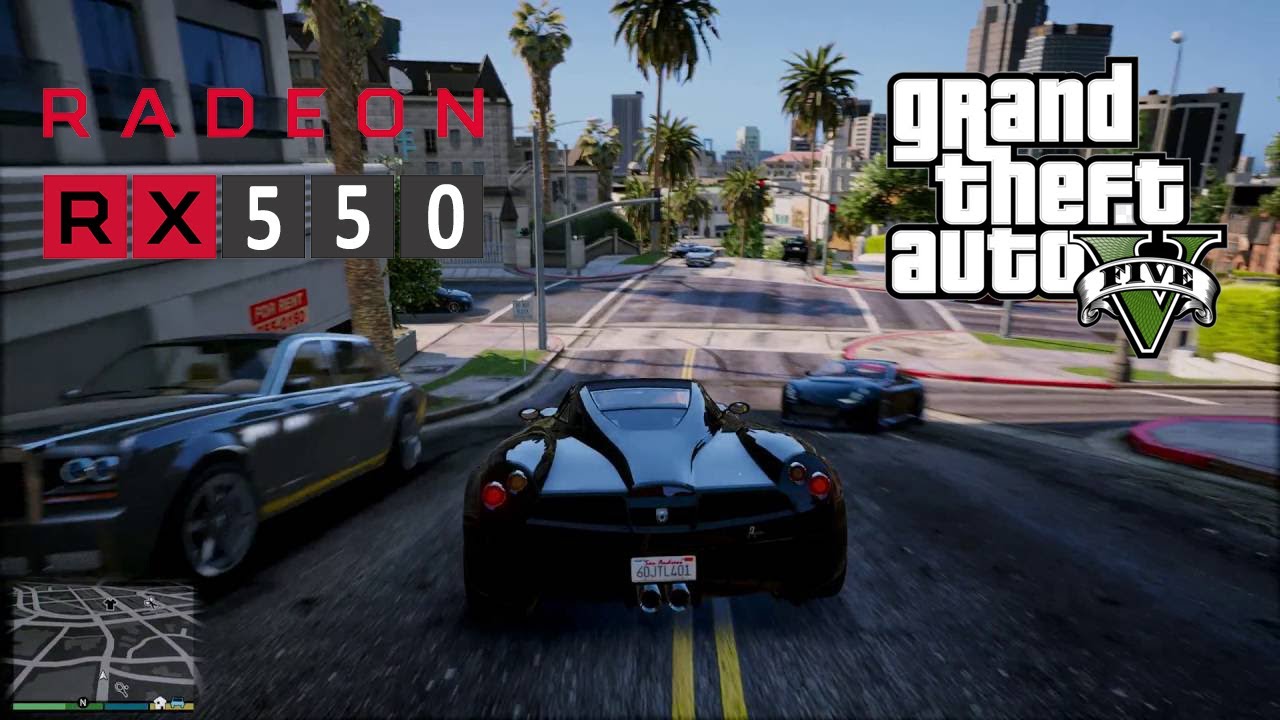 GRAND THEFT AUTO V | RADEON RX 550 2GB | Lenovo thinkpad E490 - YouTube