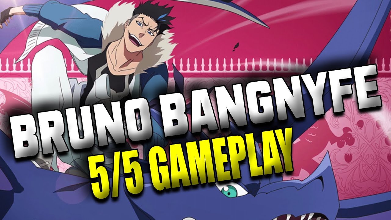 BRUNO BANGNYFE 5/5 GAMEPLAY (BURN THE WITCH) Bleach Brave Souls - YouTube