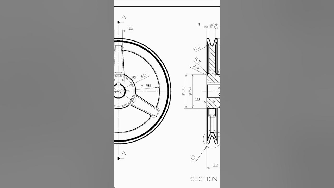 How to model flywheel - 02 | SOLIDWORKS TUTORIAL | ENGLISH | Kaliru - YouTube