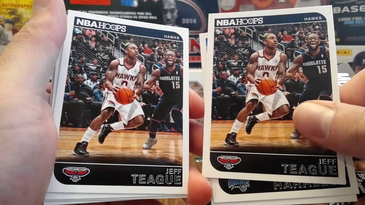 2014-15 Panini NBA Hoops Basketball Hobby Box - 2 Great pulls! - YouTube