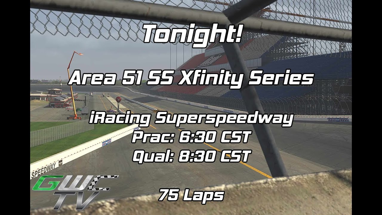 Area 51 Racing League - SS Xfinity Series - YouTube