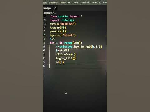 python shorts video 🥰😊 | python turtle graphics #shorts #python - YouTube