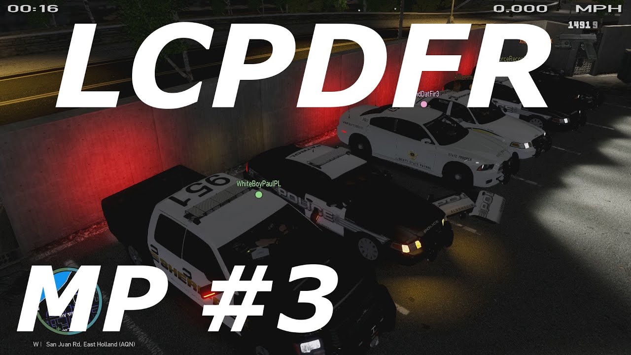 LCPDFR Multiplayer - #3 - Big Patrol - YouTube
